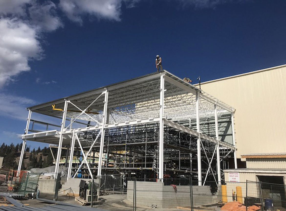 Weyerhaueser High Voltage / Office Building - Kinetic Industrial